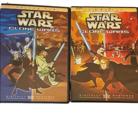 Star Wars | Media | Star Wars Clone Wars Volume 2 Dvd Lot Set Rare ...